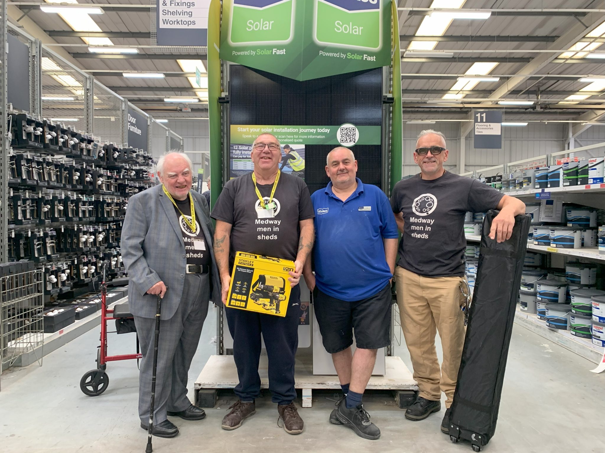 Wickes tool and equipment donation – Sunlight Development Trust